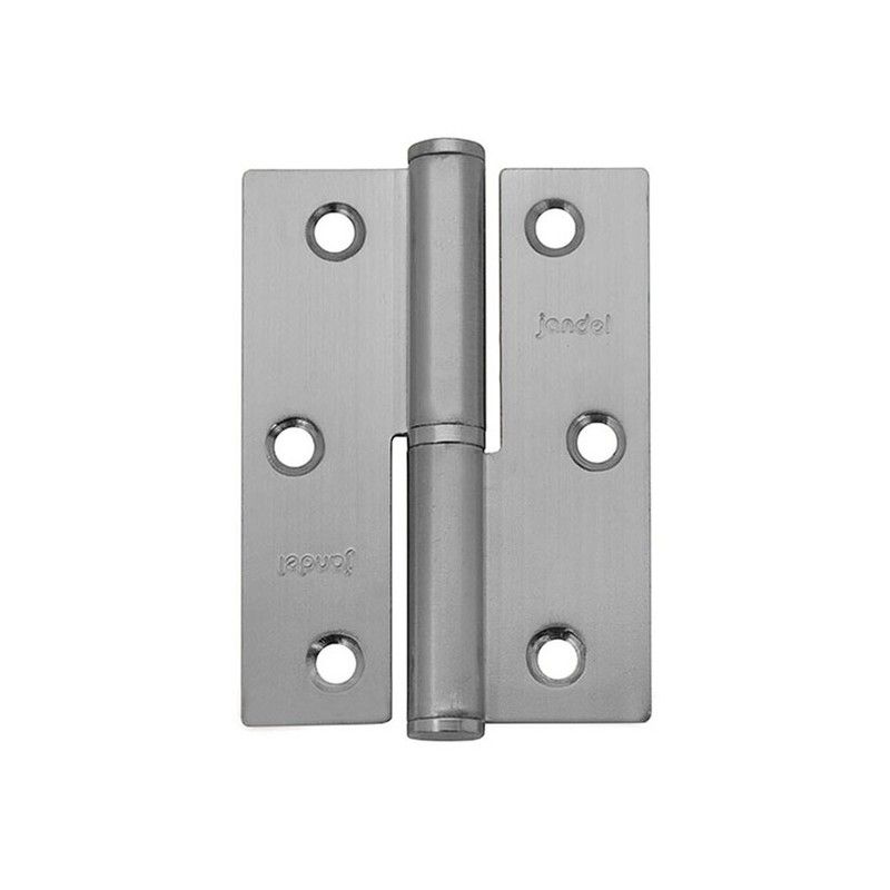 Pernio 90mm Canto Cuadrado Derecha Inox — Bricoruiz